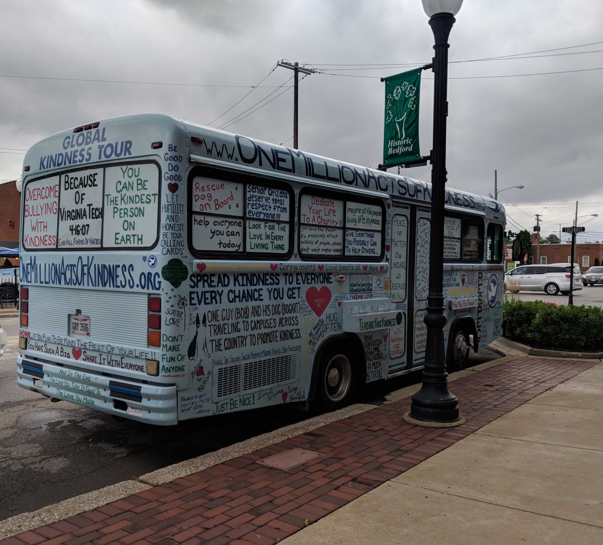 One Million Acts of Kindness Visits Bedford Downtown - The Bedford Tribune