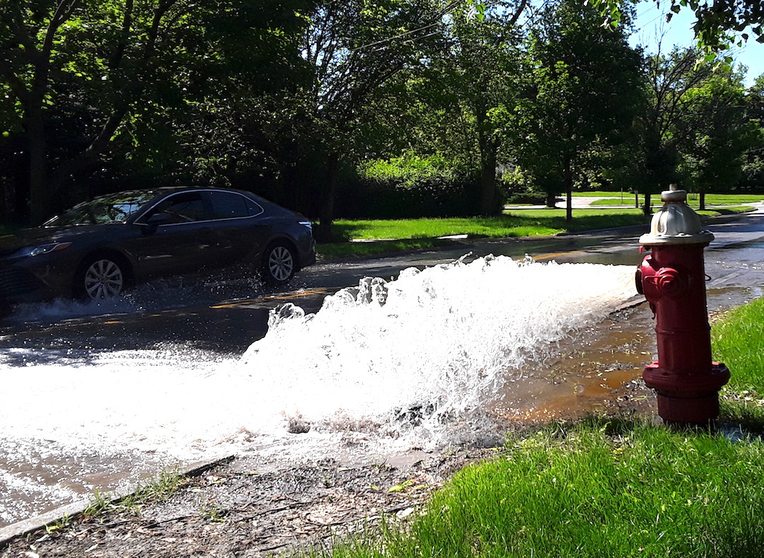 A Springtime Ritual – Flushing the Fire Hydrants - The Bedford Tribune