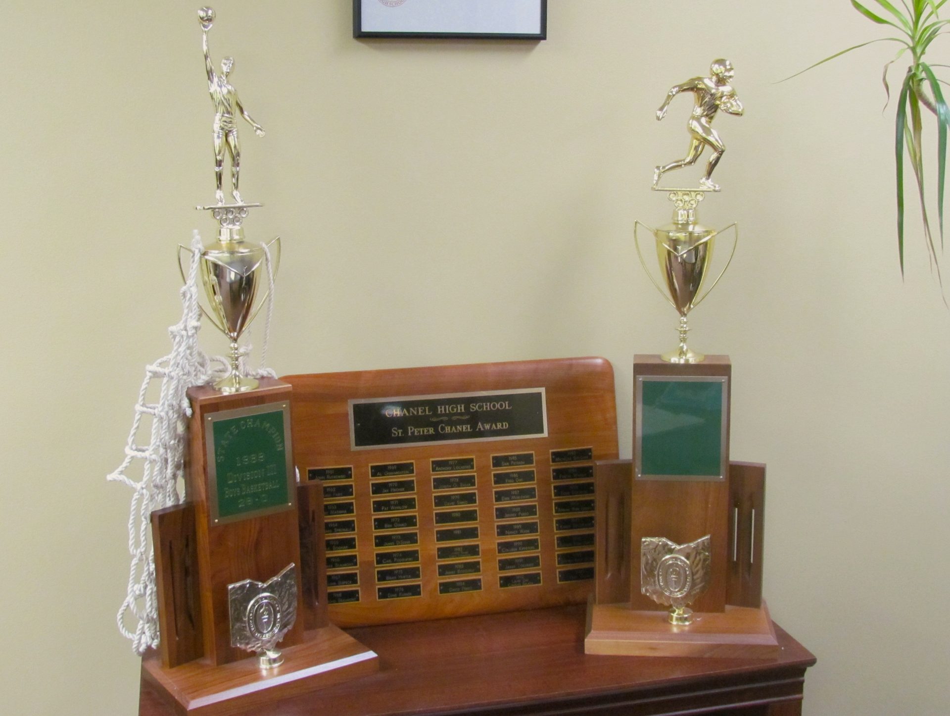 The school building may be gone, but Chanel H.S. presence is still felt ...