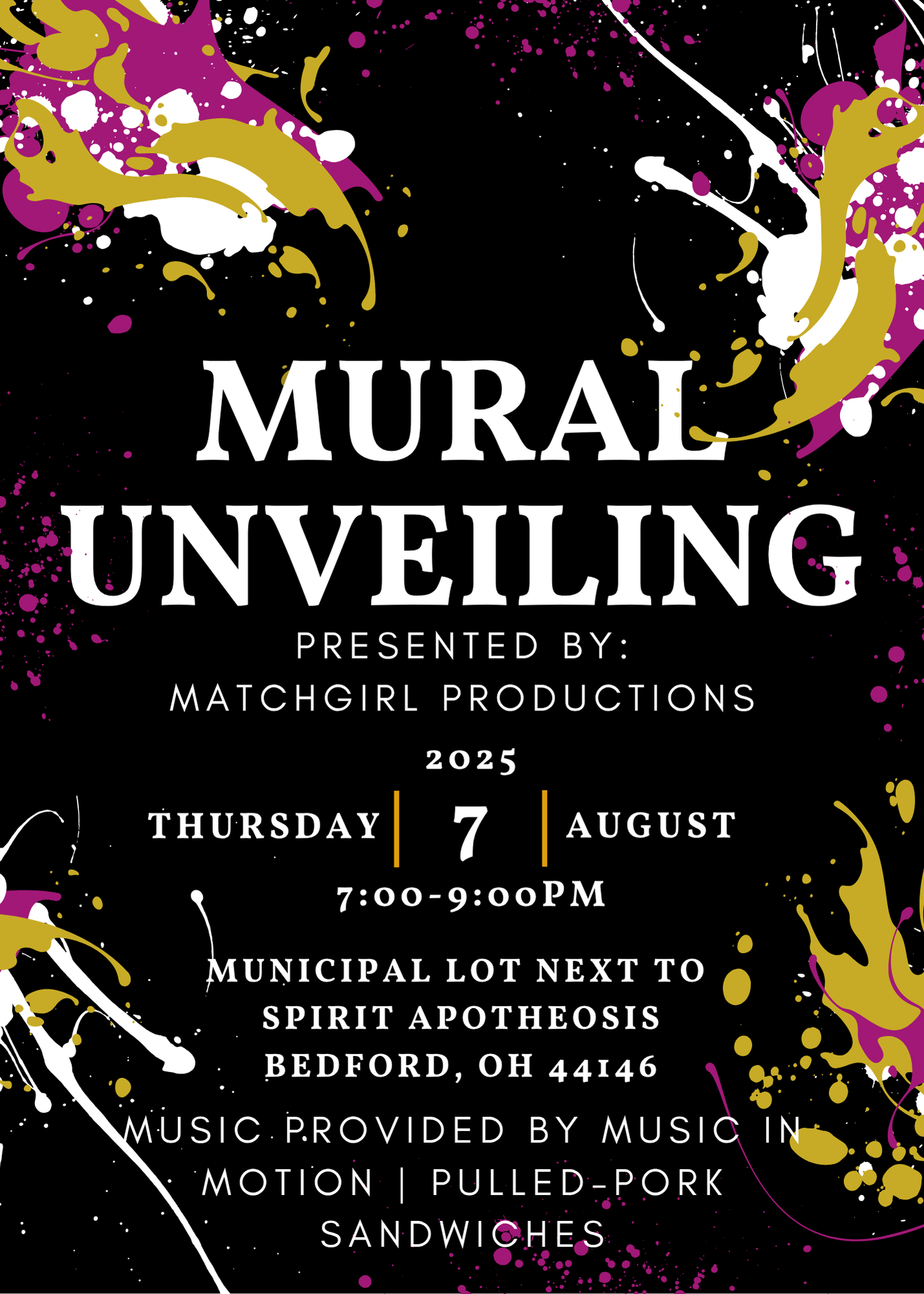 Celebrate Bedford’s Newest Mural with Art, Food, and Music Next ...